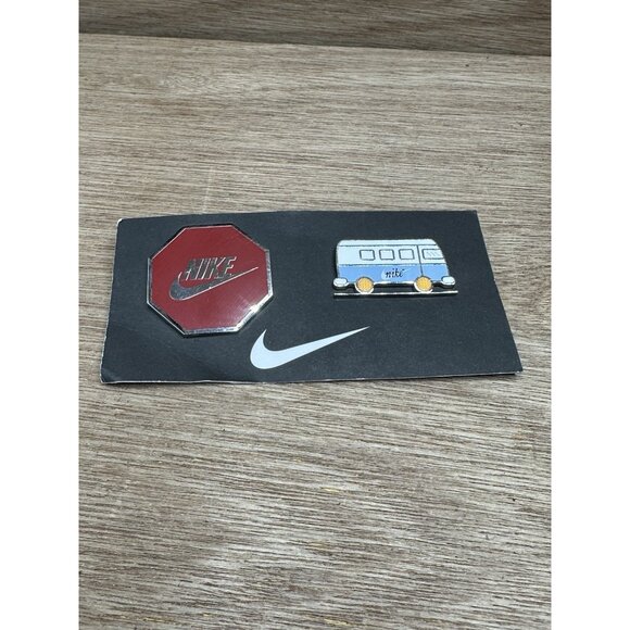 Accessories | Nike Employee Digital Shop Lapel Pin Pinback Set Octagon ...